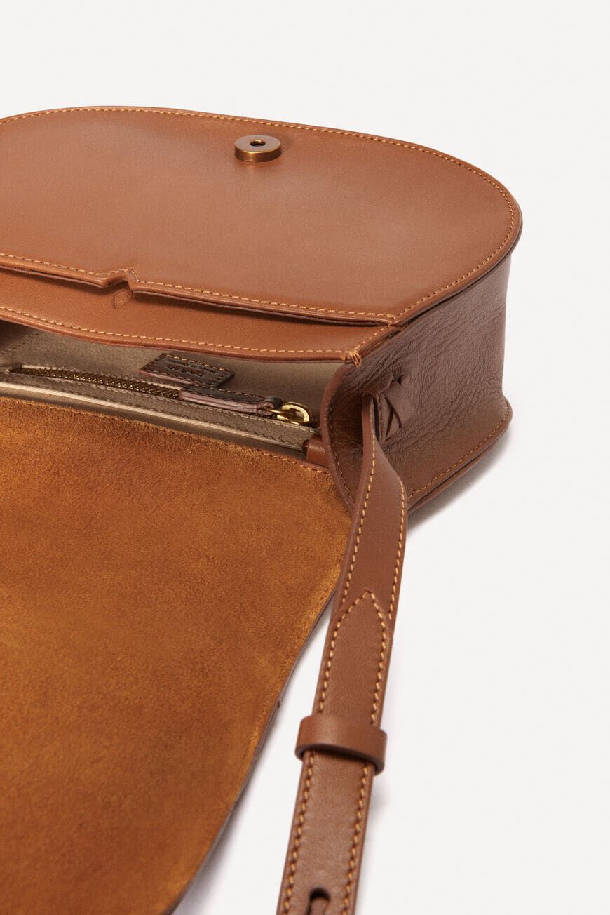 sac bandoulière TEDDY MARRON // ba&sh FR