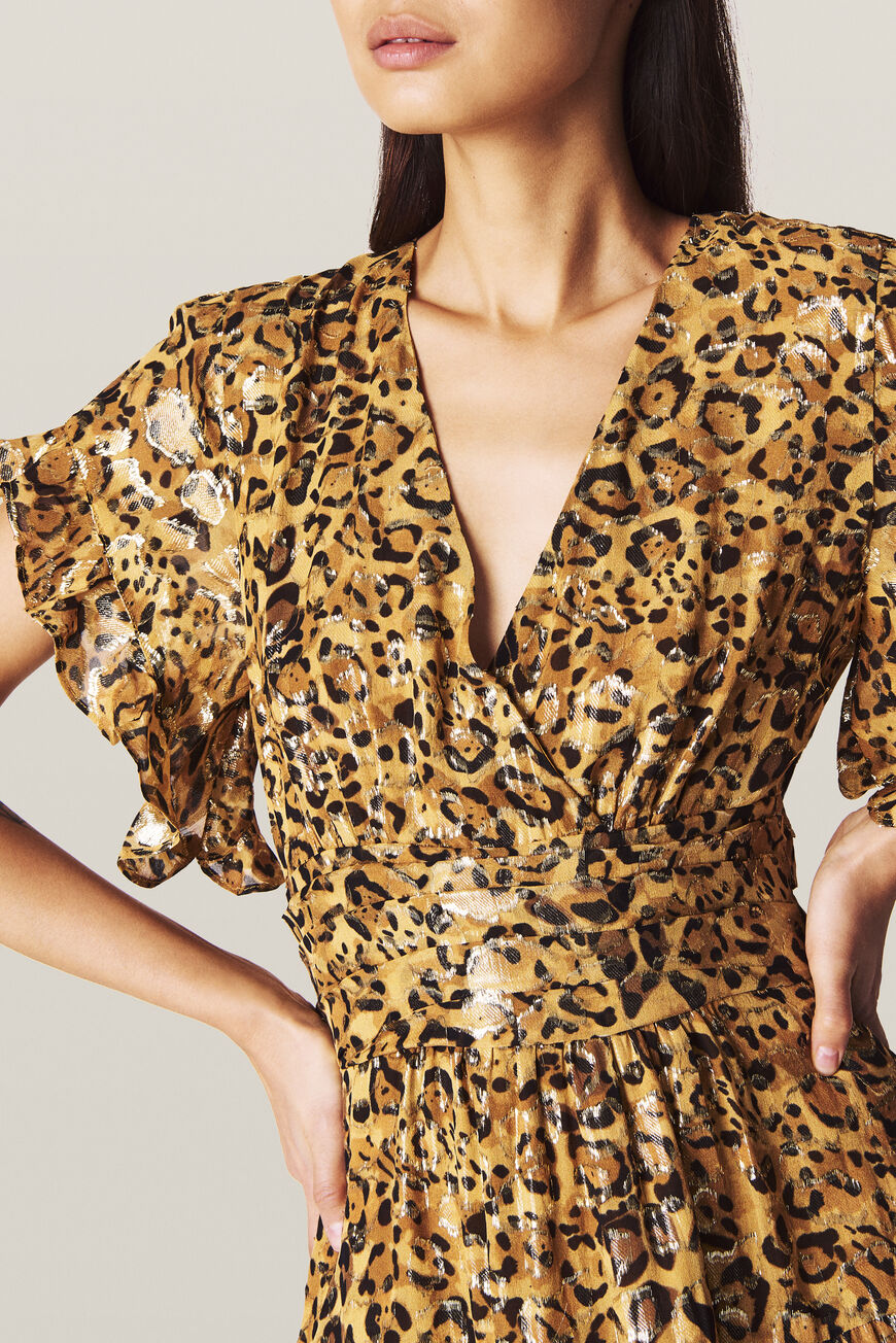 ROBE GRACE MARRON // ba&sh