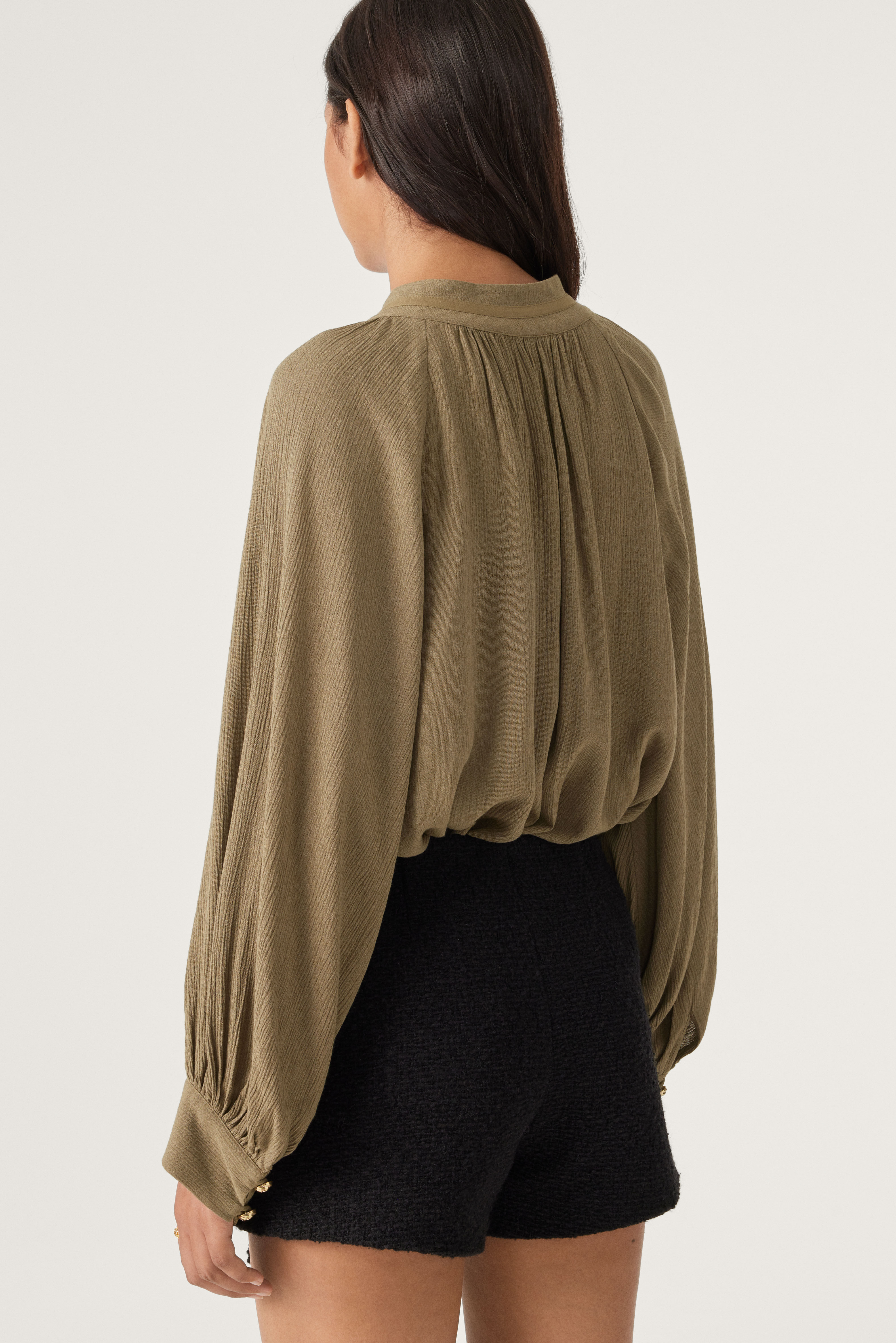Long-Sleeved Blouse Neil Green // ba&sh CA