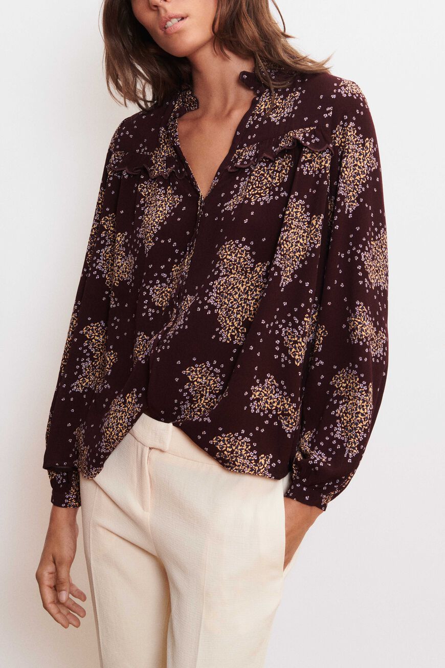 Brune Top Purple // ba&sh SG