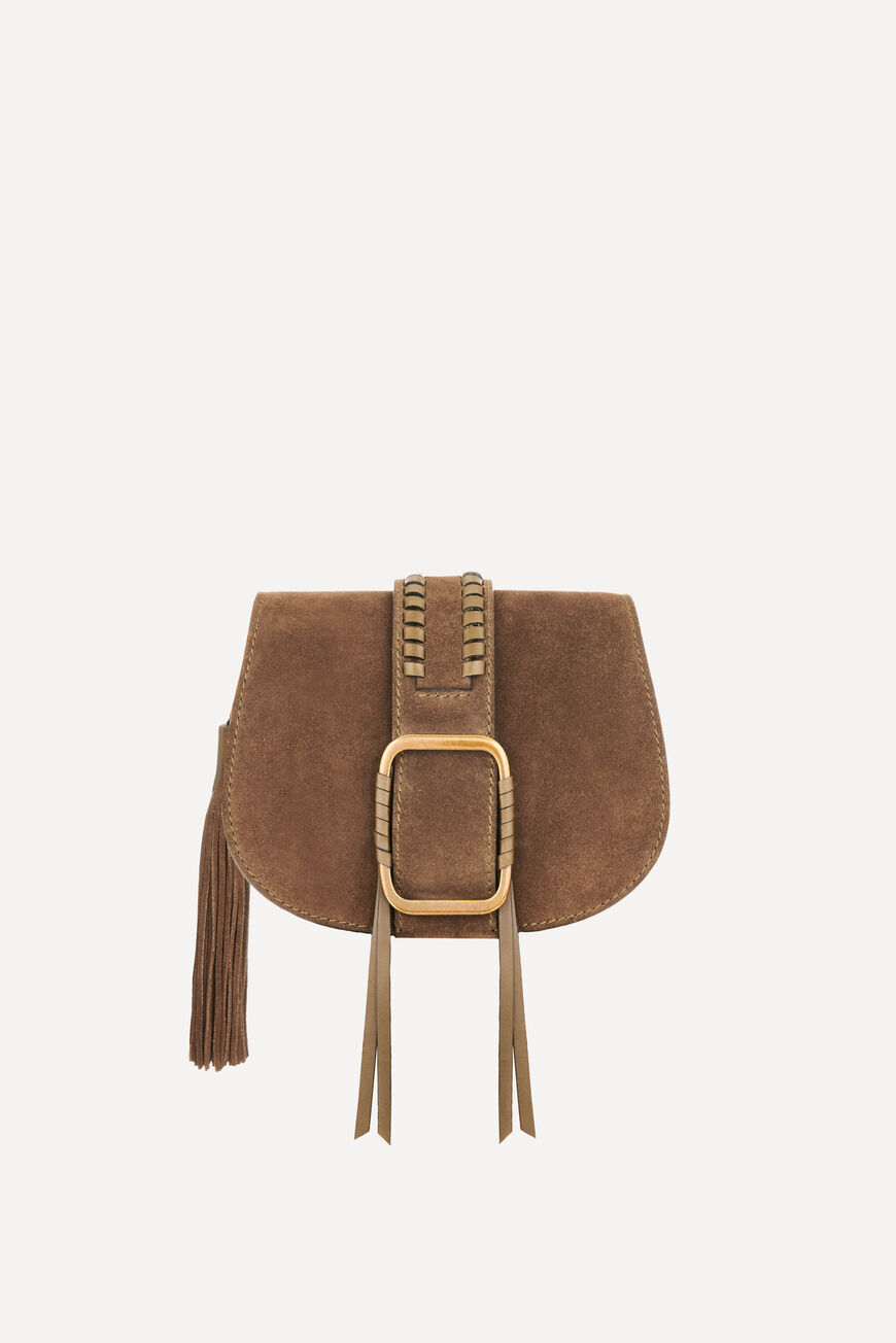 Sac Teddy ba&sh, sac en cuir, sac bohème • ba&sh