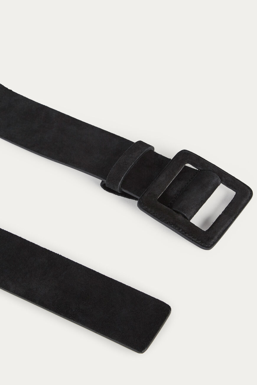 Square Buckle Belt BELT BLACK // ba&sh UK