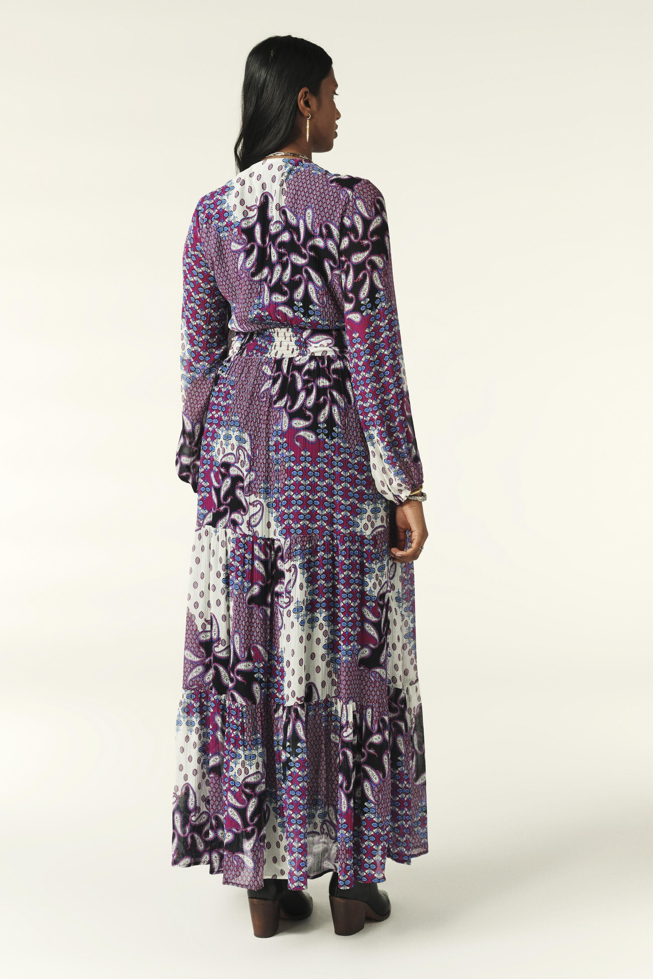 FließEndes Maxikleid Bossy Violett // ba&sh DE