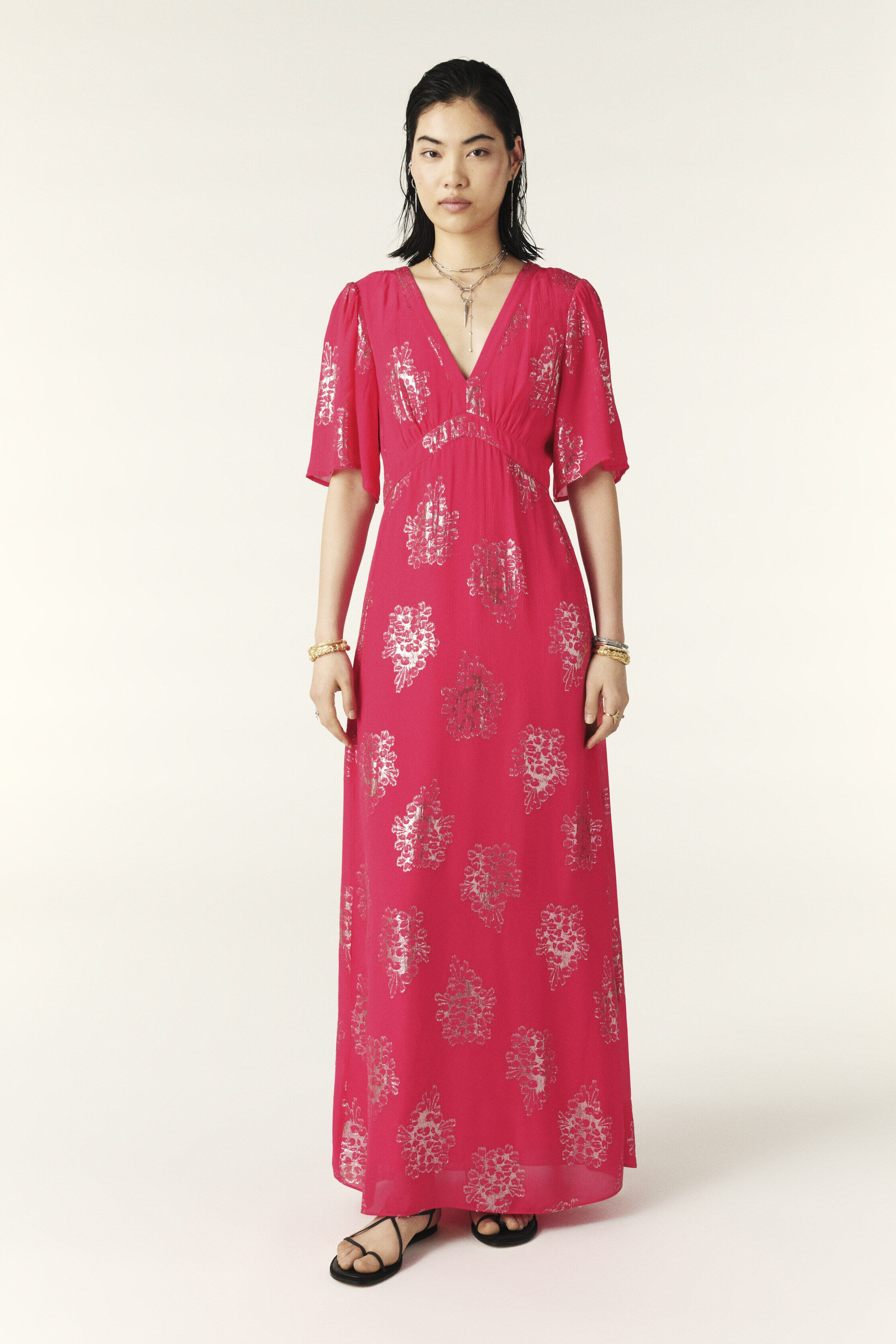 Alby Dress Pink // ba&sh UK