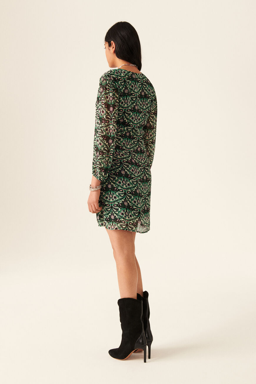 DRESS FANNY GREEN // ba&sh US