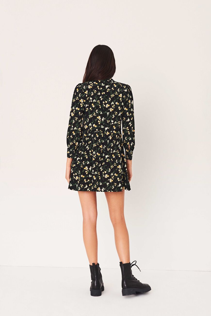 GABI DRESS BLACK // ba&sh