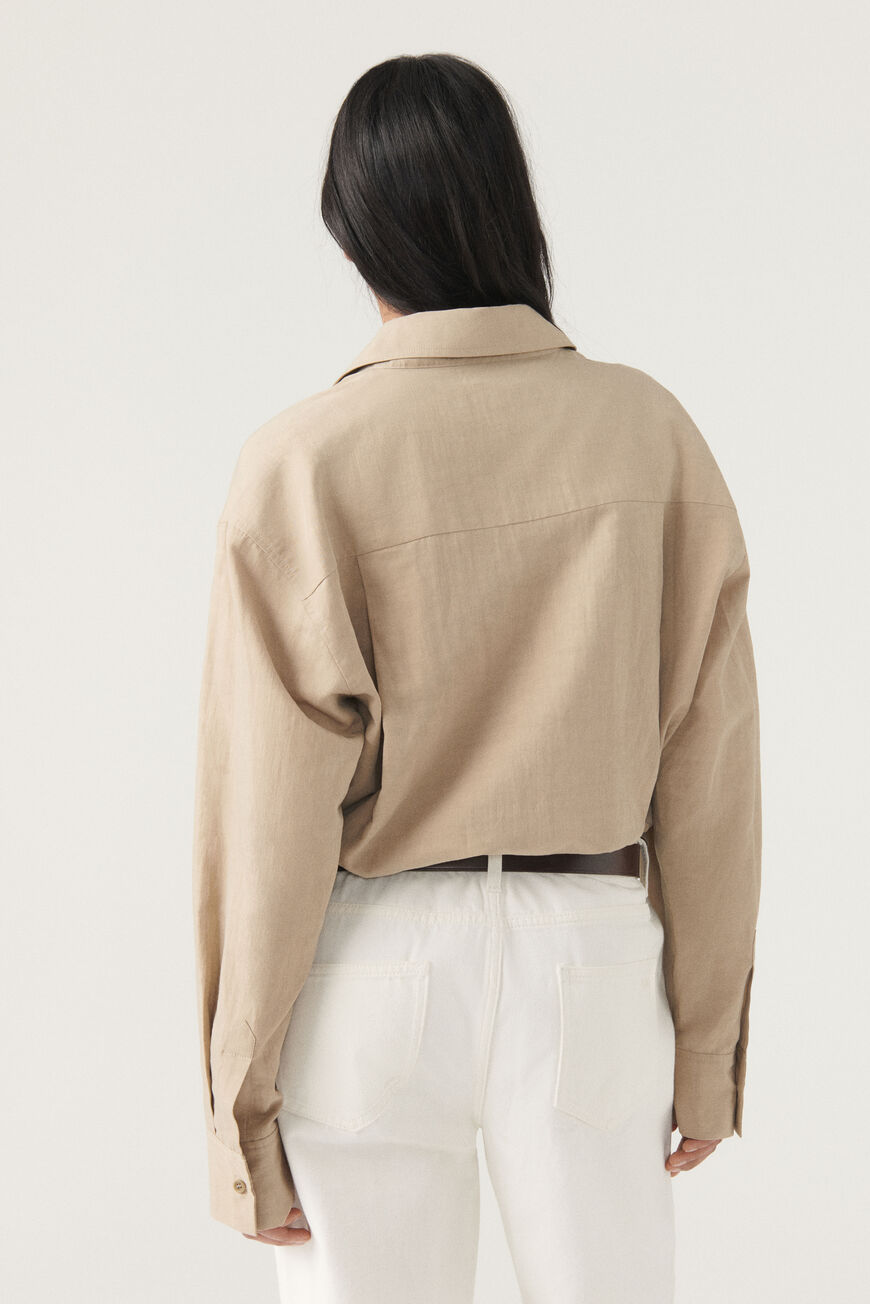 SHIRT BENCO BEIGE // ba&sh CA