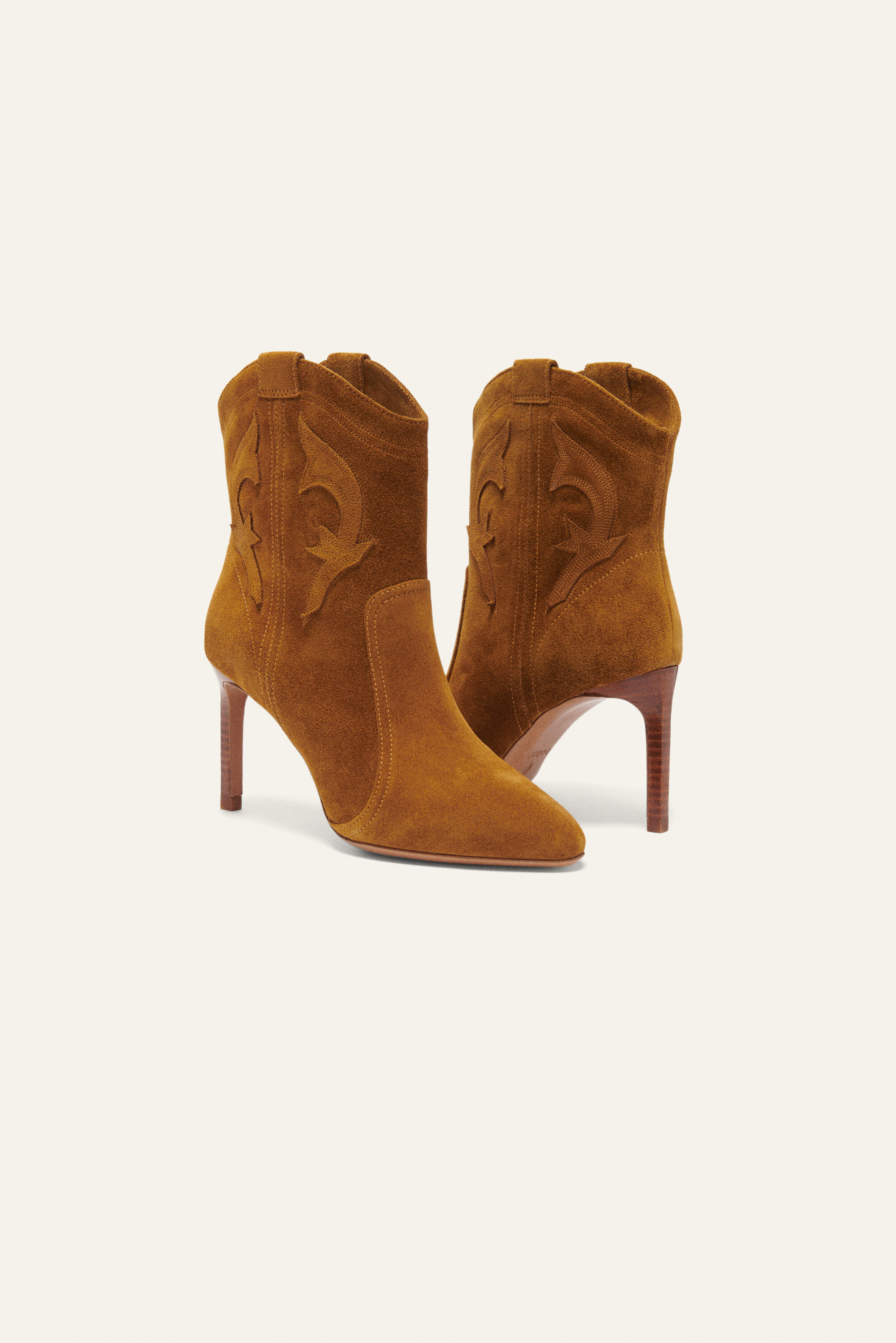 Zip-Up Ankle Boots Cecily Brown // ba&sh US
