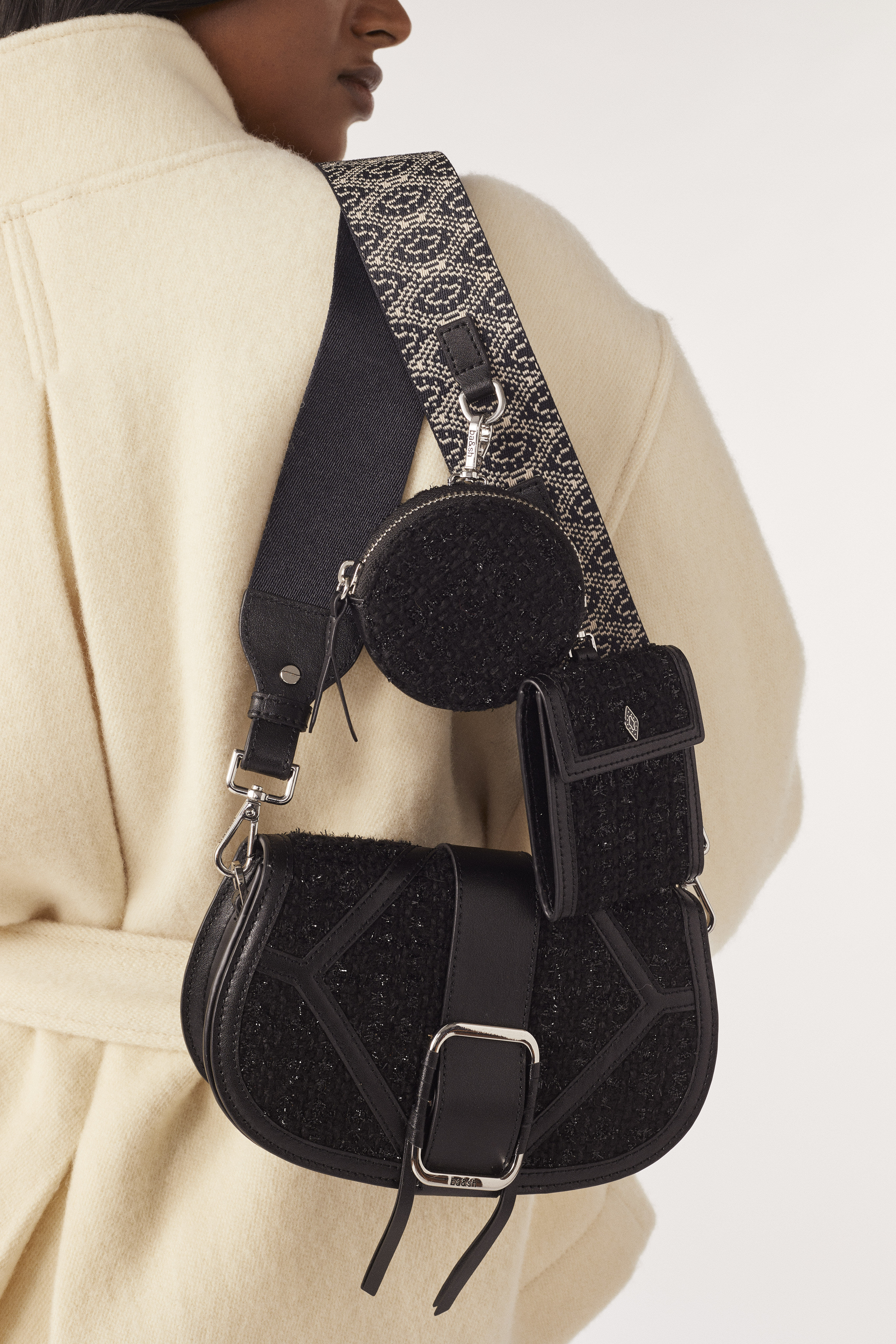 Sac bandoulière Teddy, sacs en cuir, petits sacs | ba&sh FR