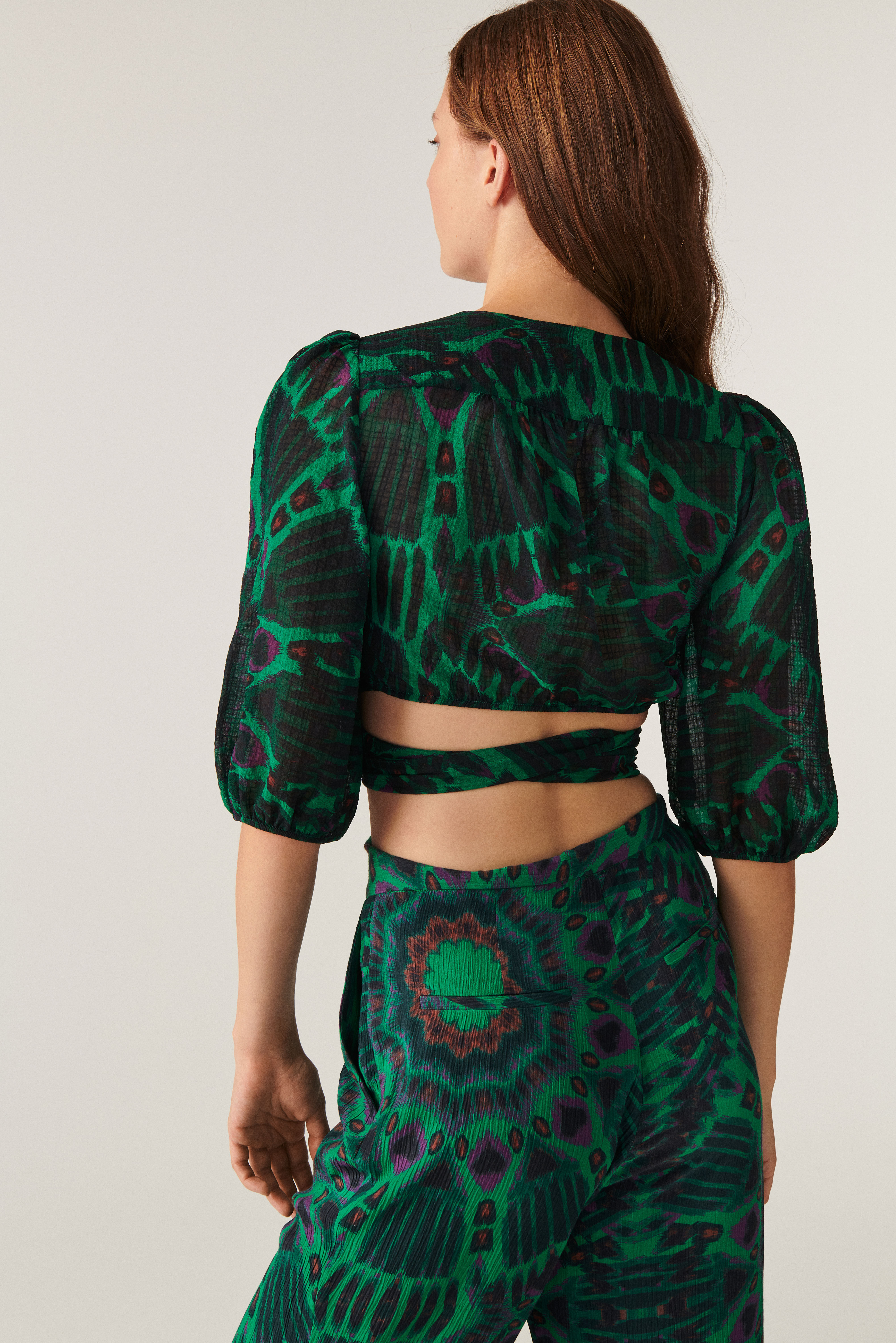 TOP CALLY GREEN // ba&sh