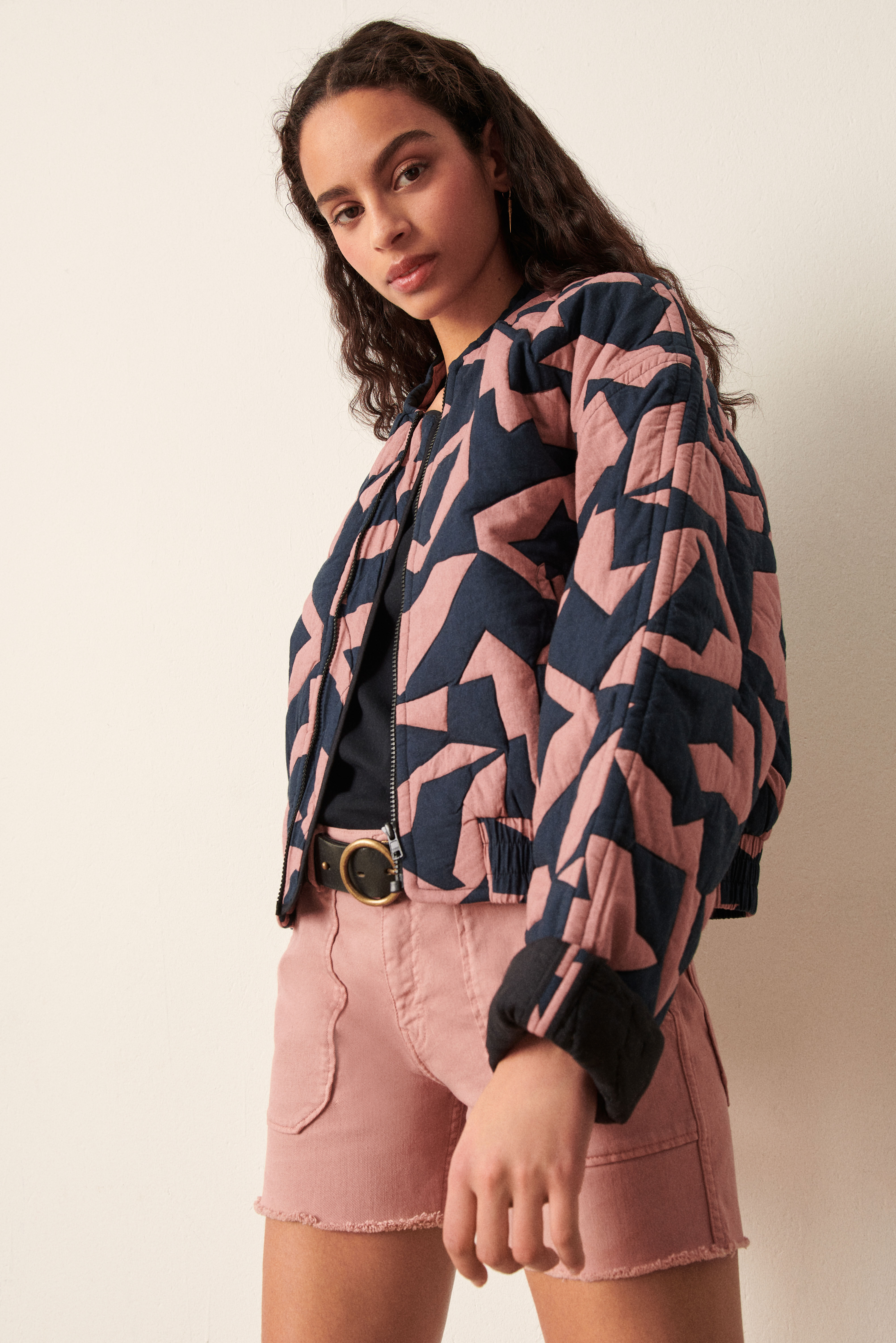 padded jacket PACINO PINK // ba&sh