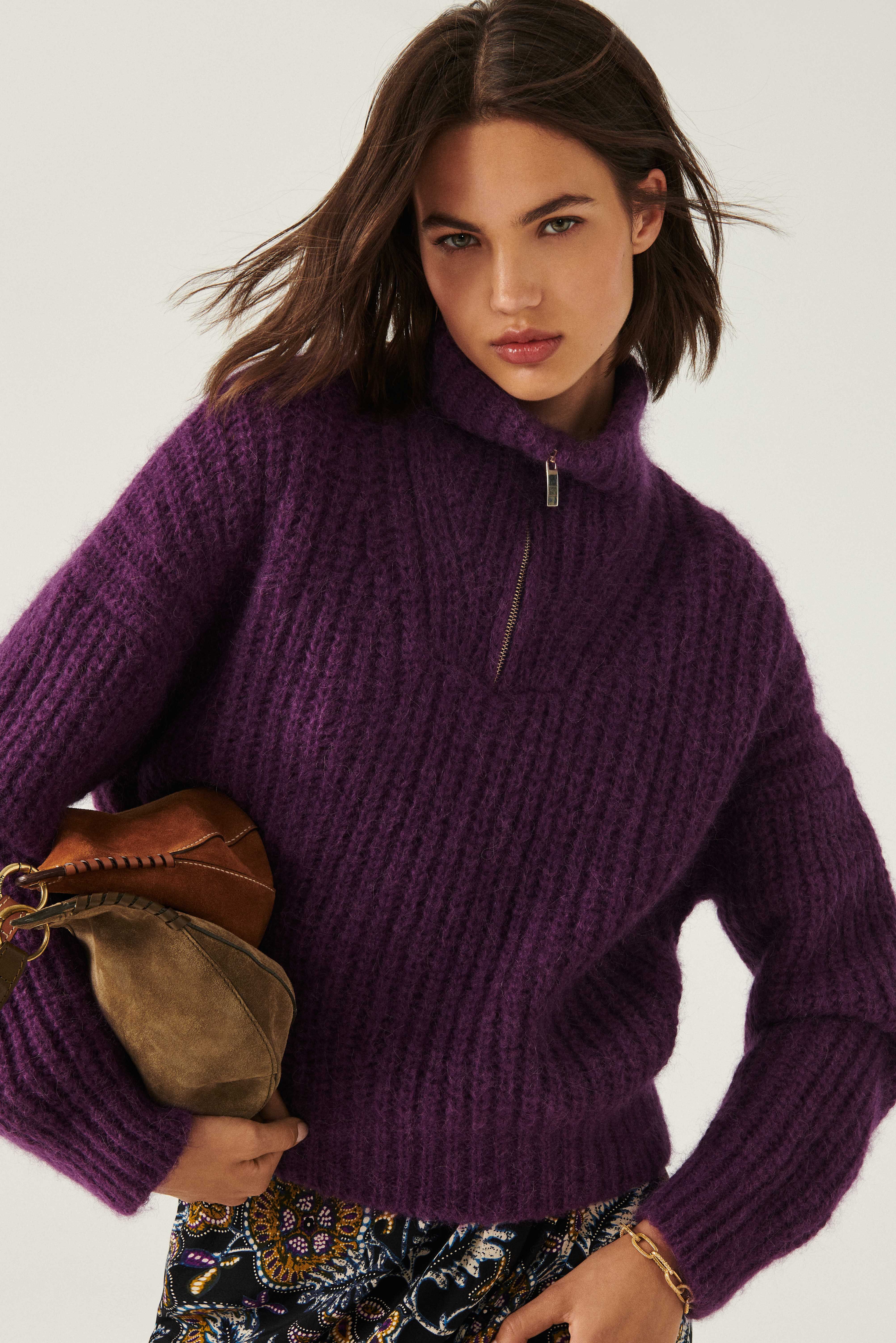 ba&sh sweater • Women's sweater, V-neck sweater, backless sweater