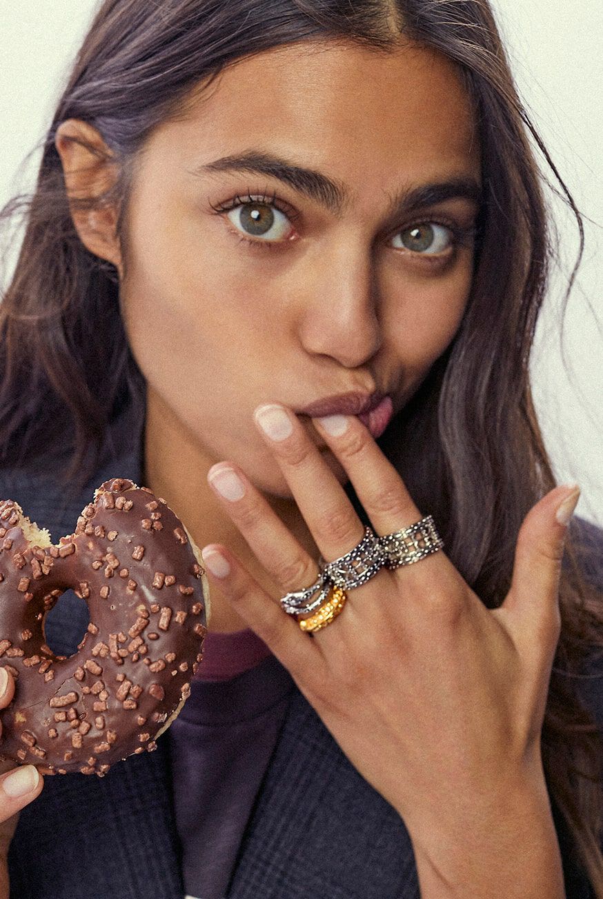 Ring Padd Gray // ba&sh US