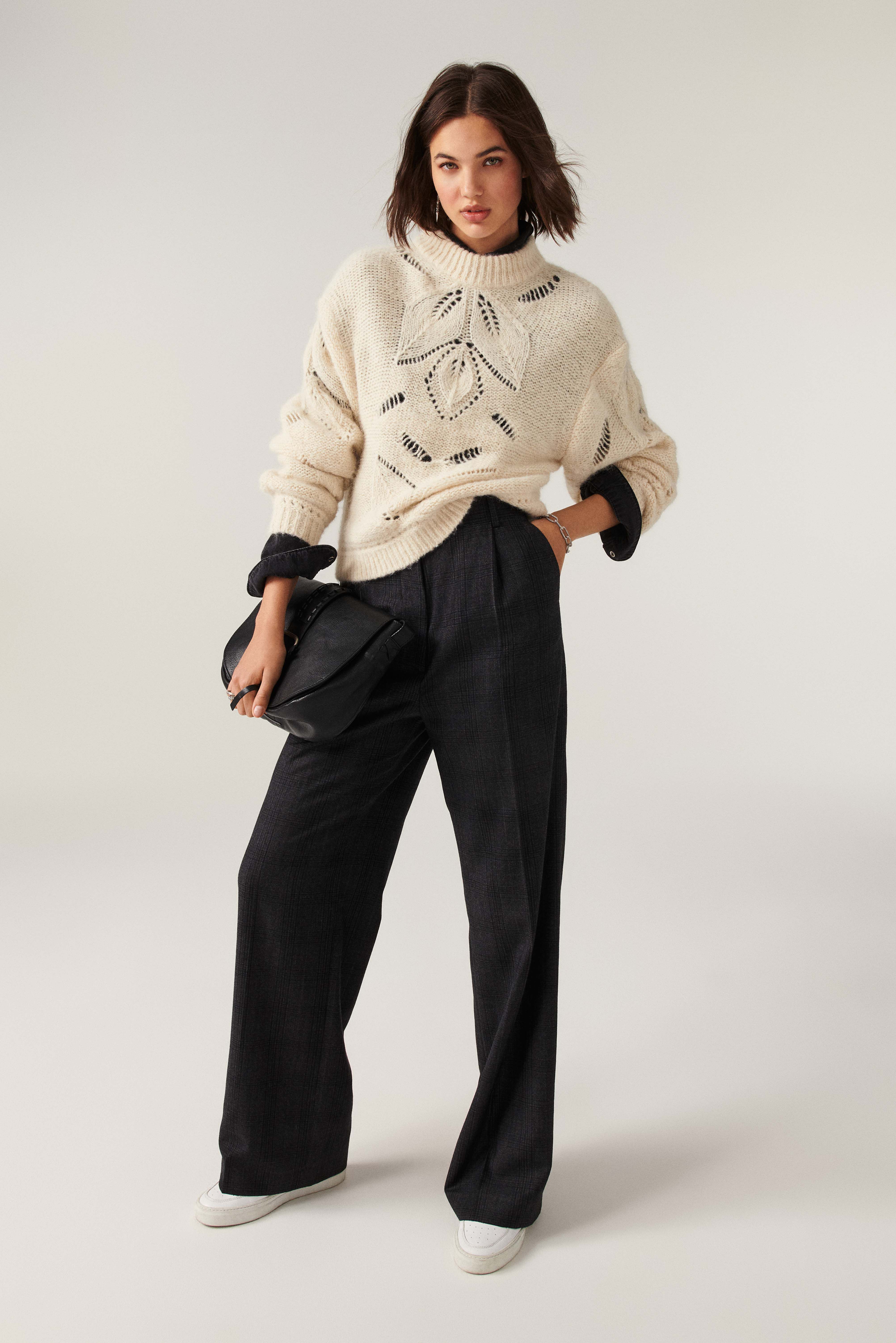 ba&sh sweater • Women's sweater, V-neck sweater, backless sweater