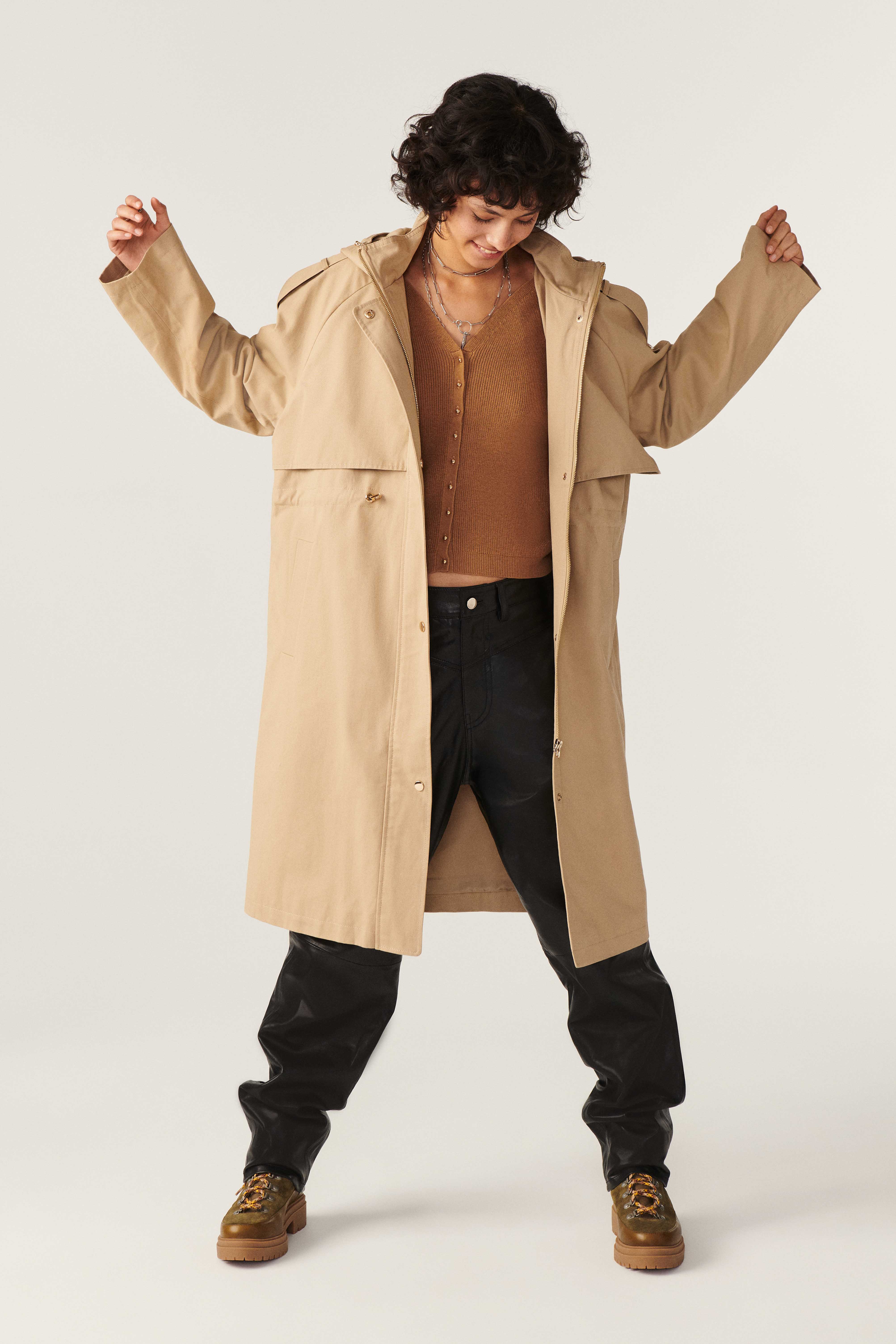 TRENCHCOAT TED RAW // ba&sh