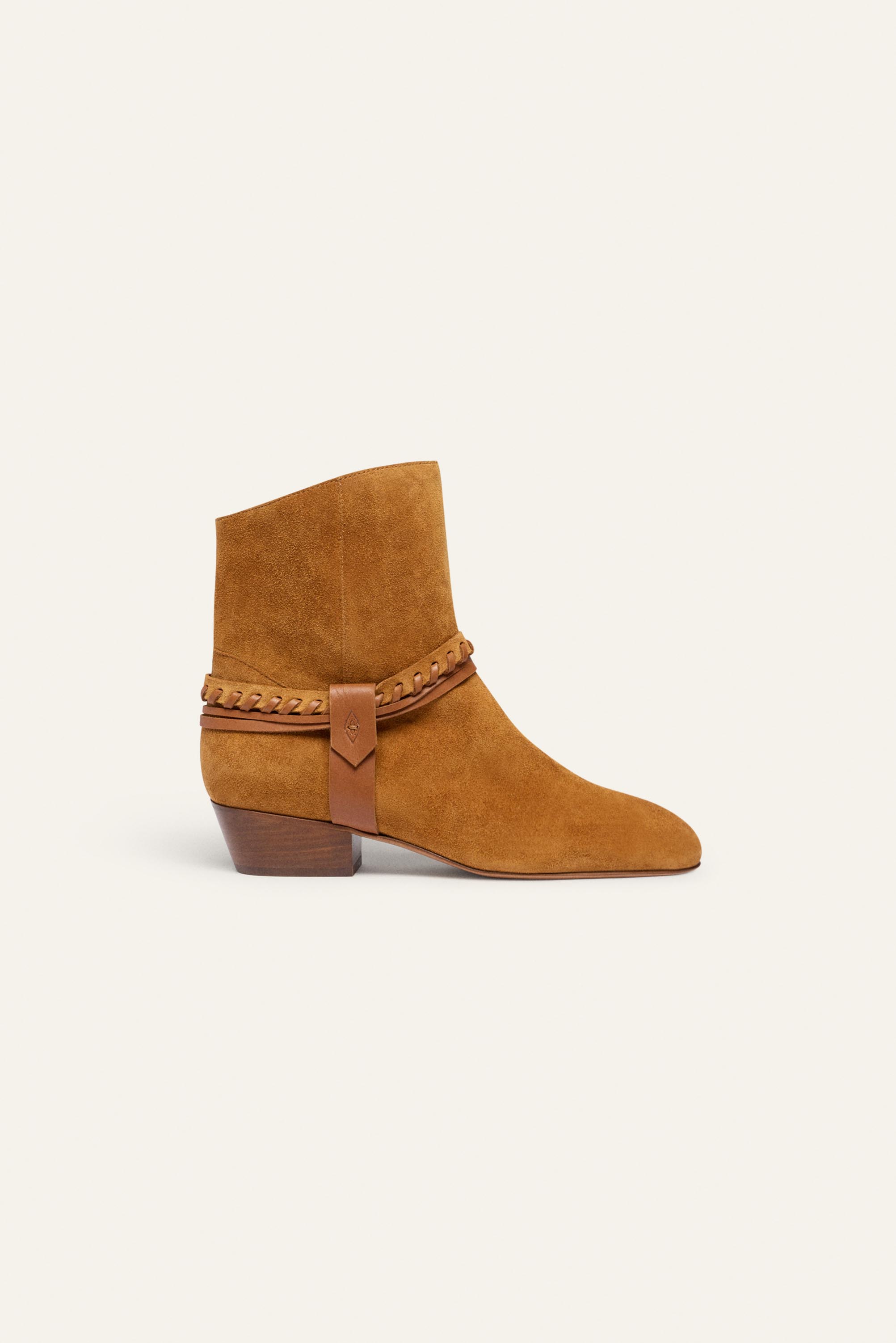 Bevelled Edge Boots Boots Brown // ba&sh