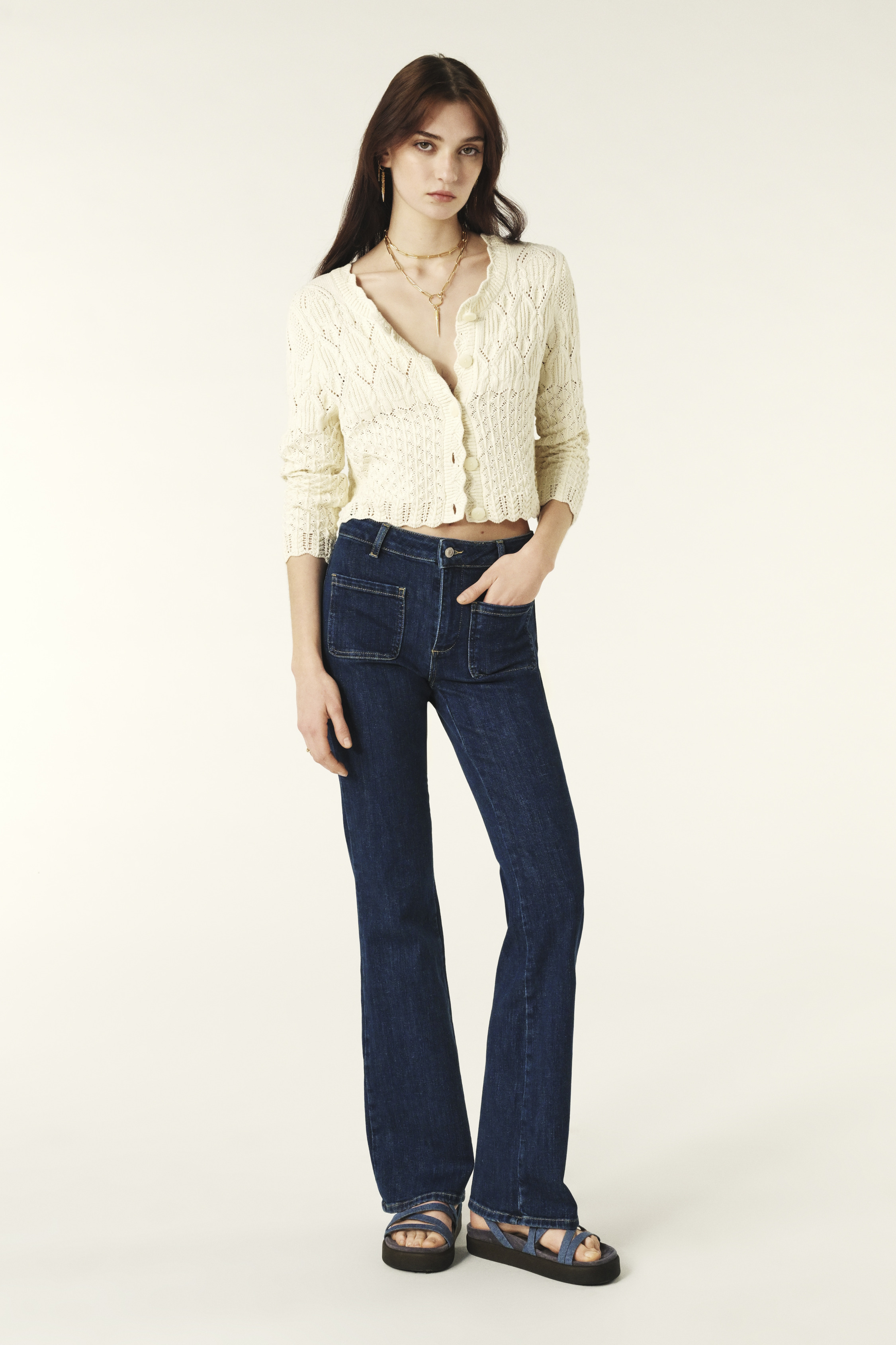 Denim Trousers Ross Blue // ba&sh CA