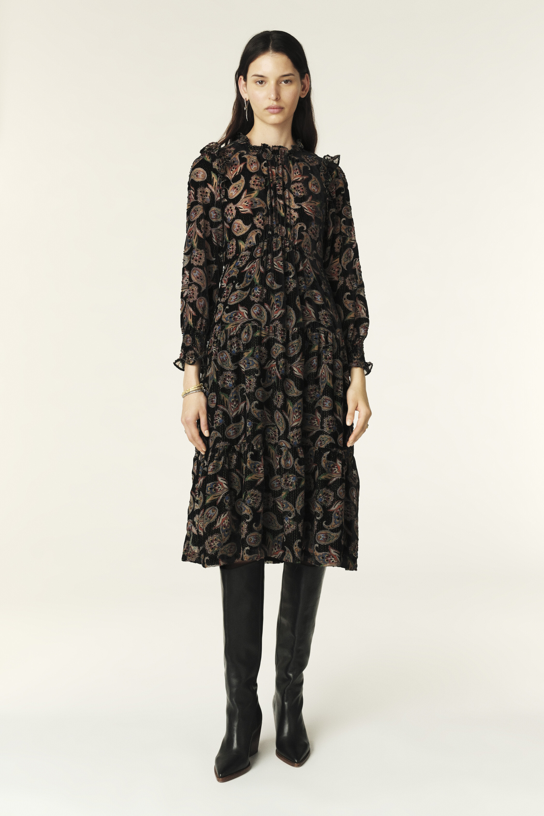 Midi Dress Roane Black // ba&sh US