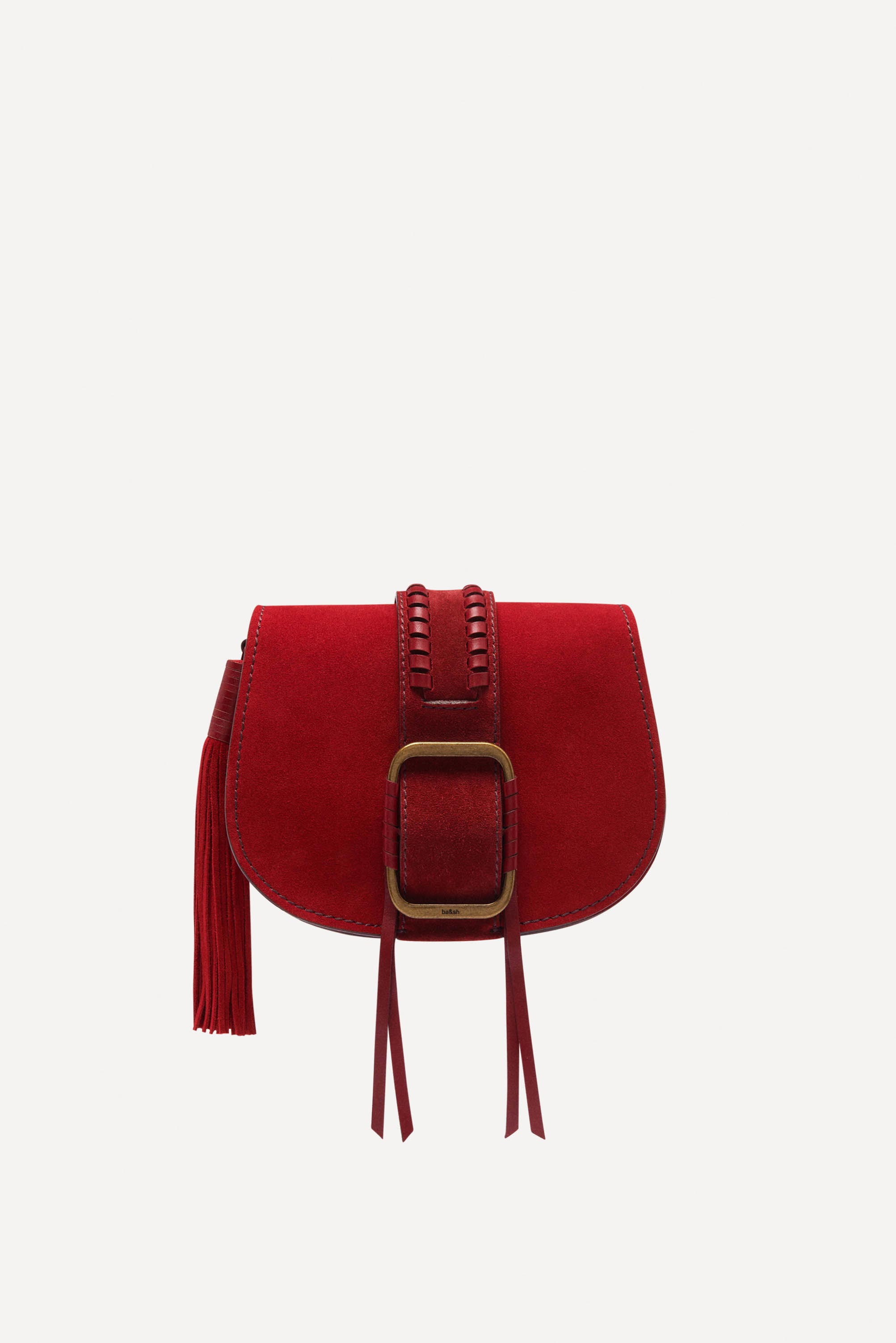 petit sac bandoulière TEDDY ROUGE // ba&sh FR