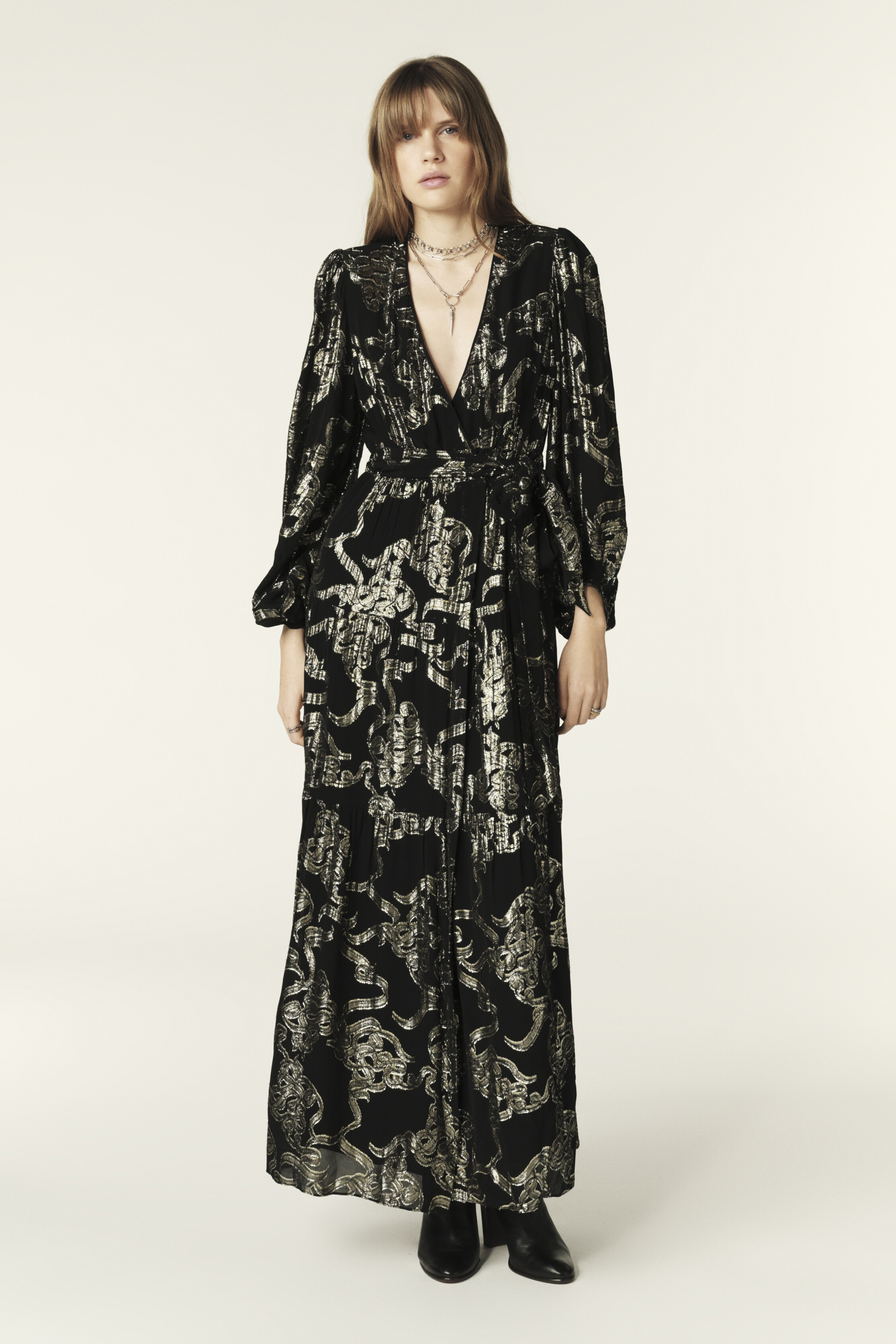 Maxi Dress Baddie Black // ba&sh UK