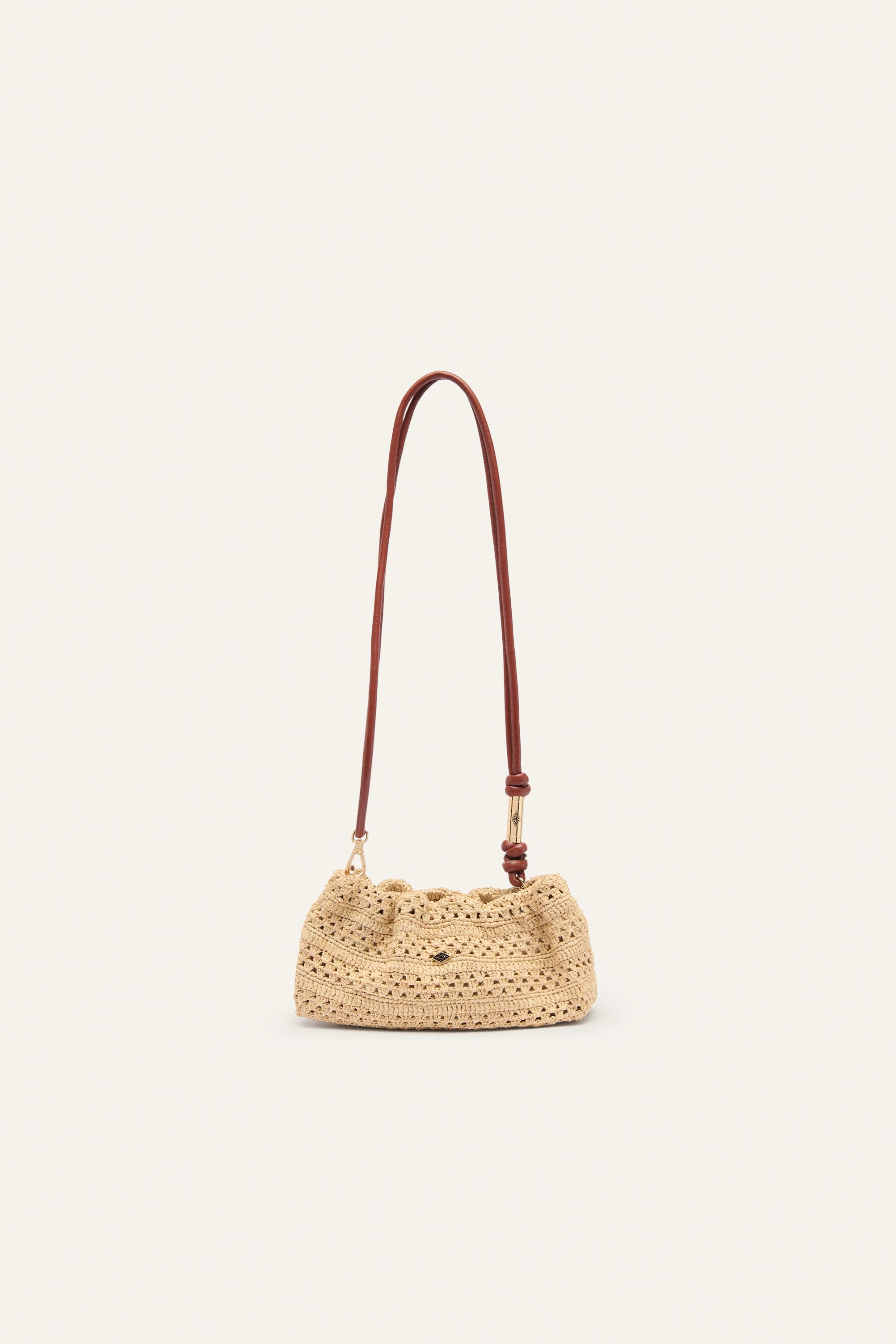 Sac En Raphia June Marron // ba&sh FR