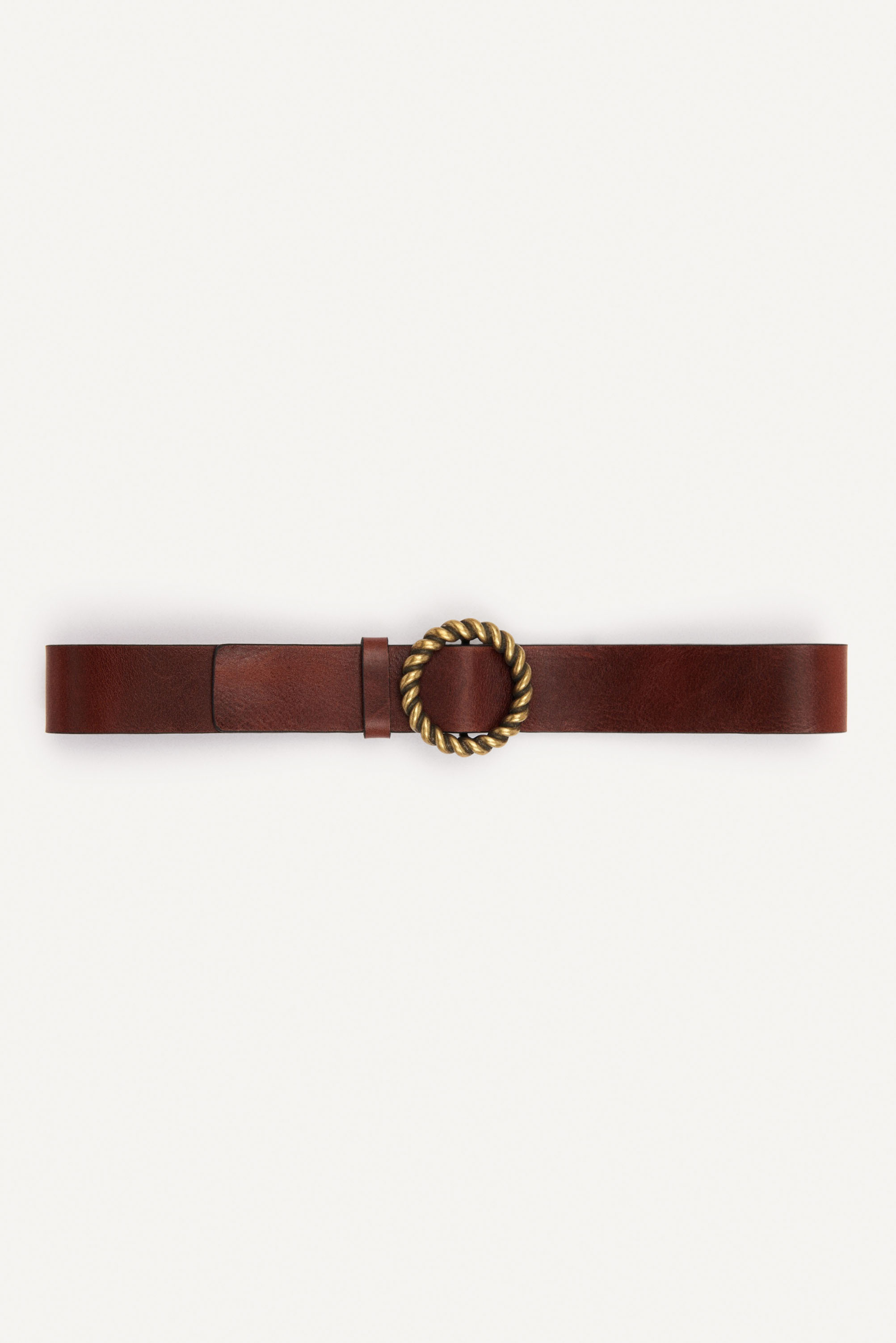 Belt With Buckle Beus Brown // ba&sh US