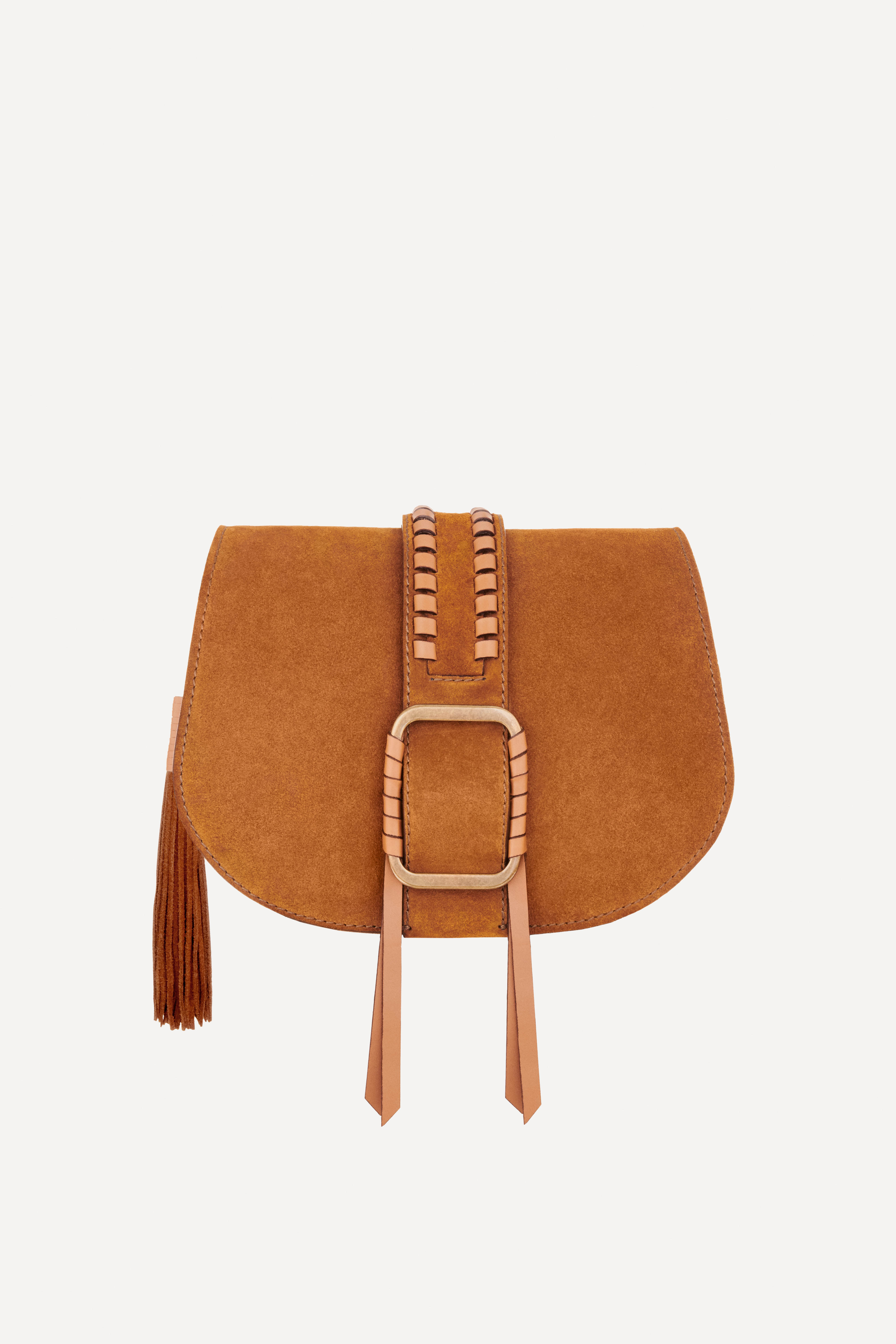 sac bandoulière TEDDY MARRON // ba&sh FR