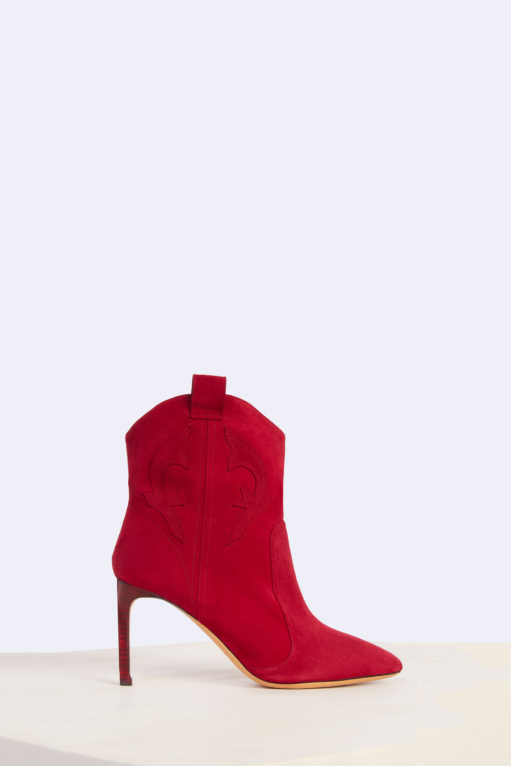 Bottines Caitlin Rouge // ba&sh FR