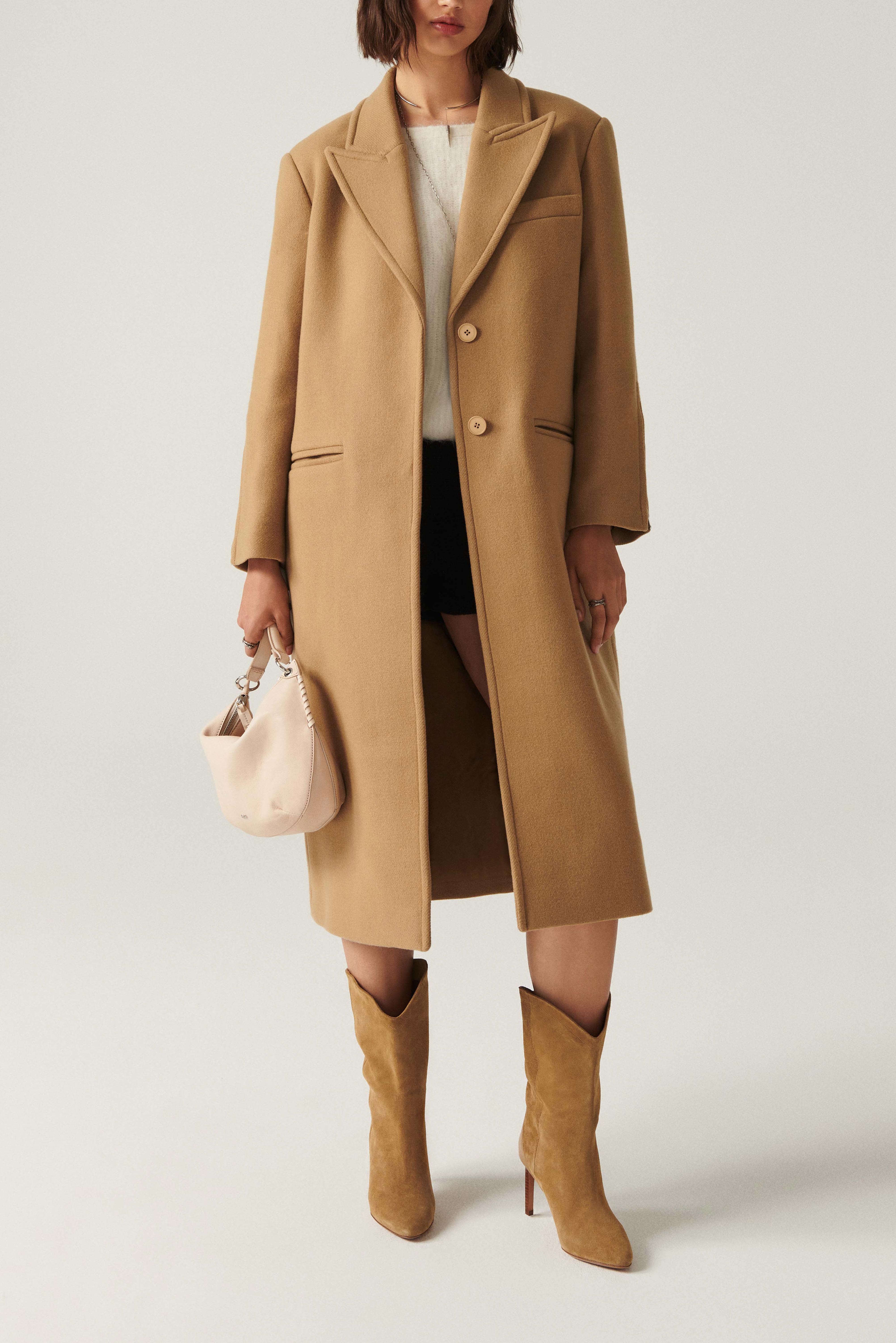 Coat Tym Beige // ba&sh